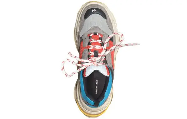 Balenciaga Triple S Sneaker - Blue/gray/red