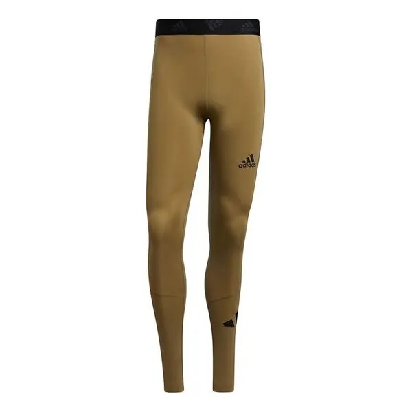 Adidas Techfit Long Tights - Green