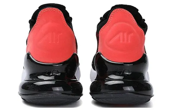 Nike Max 270 Flyknit Sneakers - Black/yellow/crimson