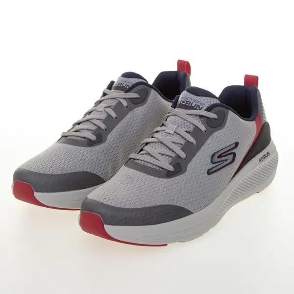 Sketchers Go Run Elevate Athletic Sneakers - Grey/white/red