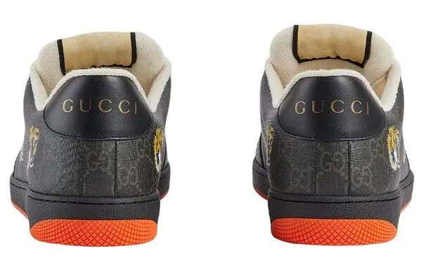 Gucci Tiger Print Sneakers
