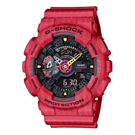 Casio G-shock Analog-digital Watch - Red