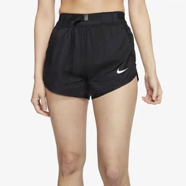 Nike Belted Sports Running Shorts - Black