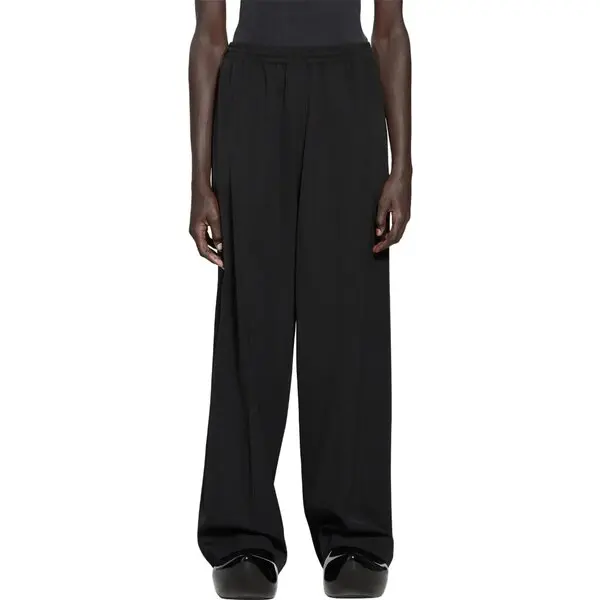 Balenciaga Elastic Waist Straight Leg Pants