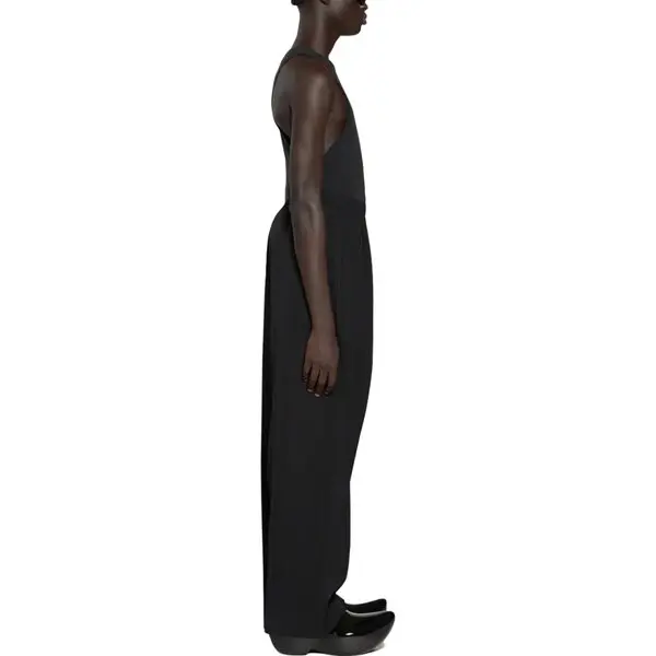 Balenciaga Elastic Waist Straight Leg Pants