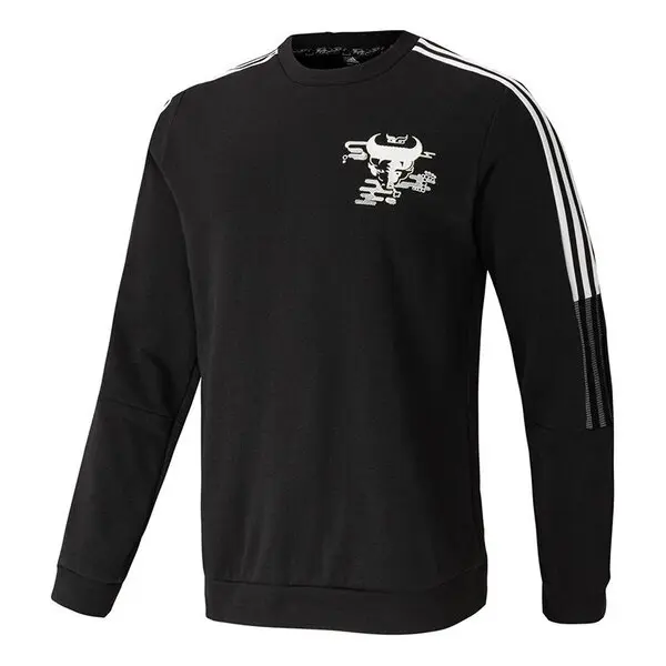 Adidas Real Madrid Crew Neck Sweater - Black