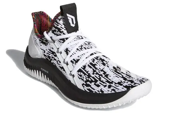Adidas Dame D.o.l.l.a. "oreo" Low Top Sneakers