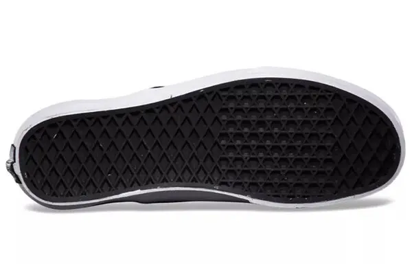 VANS Classic Slip-on Checkerboard Sneakers - Black