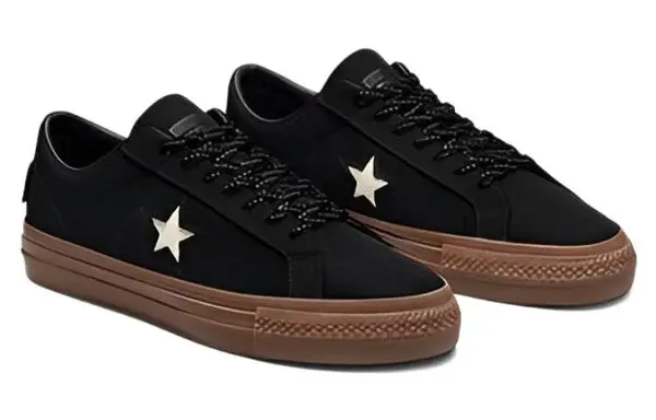 CONVERSE One Star Pro Low Top Sneakers - Black/white