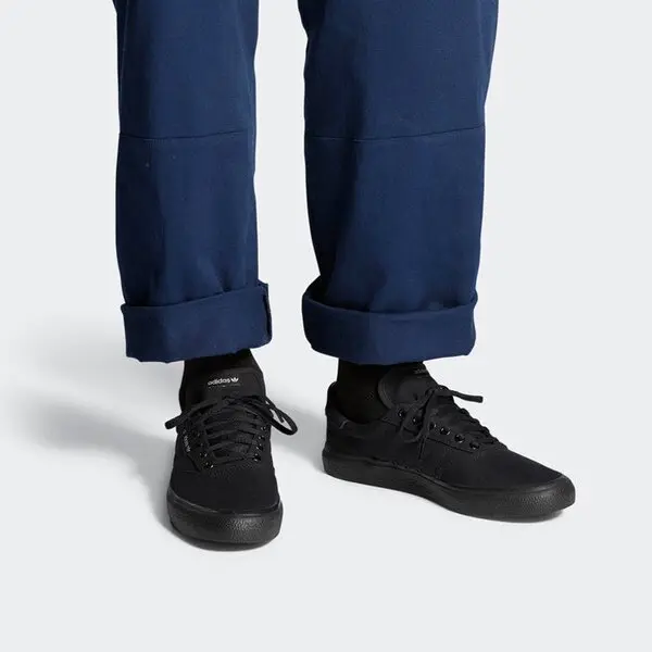 Adidas 3mc Vulc Low Top Sneakers - Black