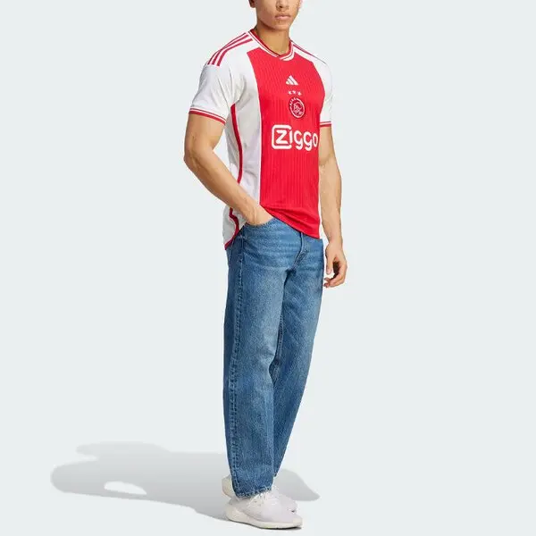 Adidas Ajax Amsterdam 23/24 Home Jersey - White/red