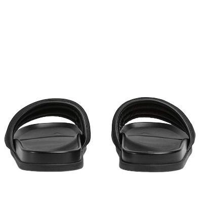 Gucci Padded Logo Slides - Black