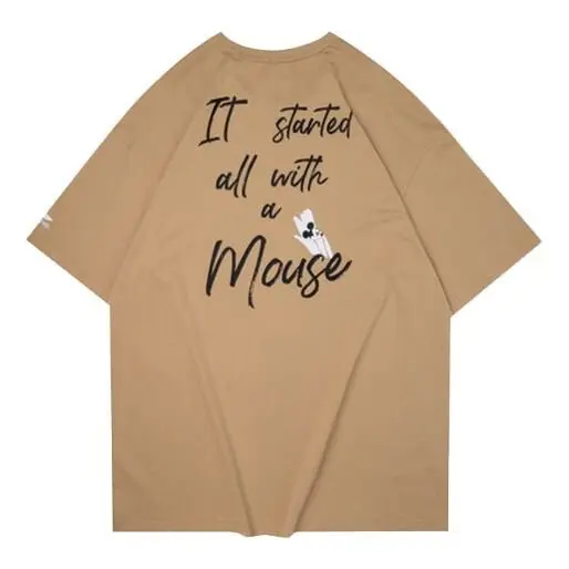 LI-NING X Disney Loose Short Sleeve - Brown