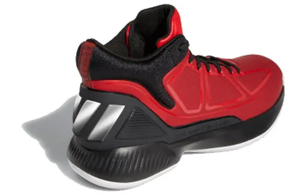 Adidas D Rose 10 Basketball Sneakers - Black/red