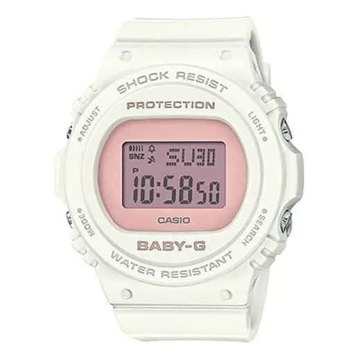 Casio Baby-g Shock Resistant Watch - White