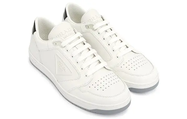 Prada District Leather Sneakers