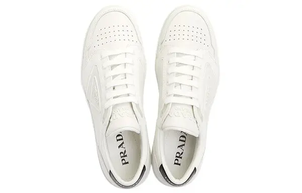 Prada District Leather Sneakers