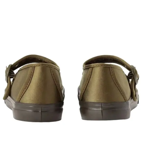 VANS Premium Mary Jane Low Pro Studded Flats - Studs Olive