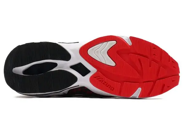Mizuno Wave Rider 1 "splatter" Athletic Sneakers - Red