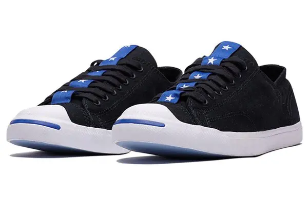CONVERSE Jack Purcell Smile Low Top Sneakers - Black/blue
