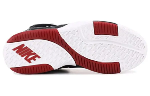 Nike Zoom Lebron 2 " Crimson" Retro Basketball Mid Tops - Black