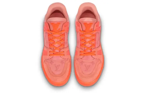 LOUIS VUITTON X Virgil Abloh Trainer Sneakers - Orange