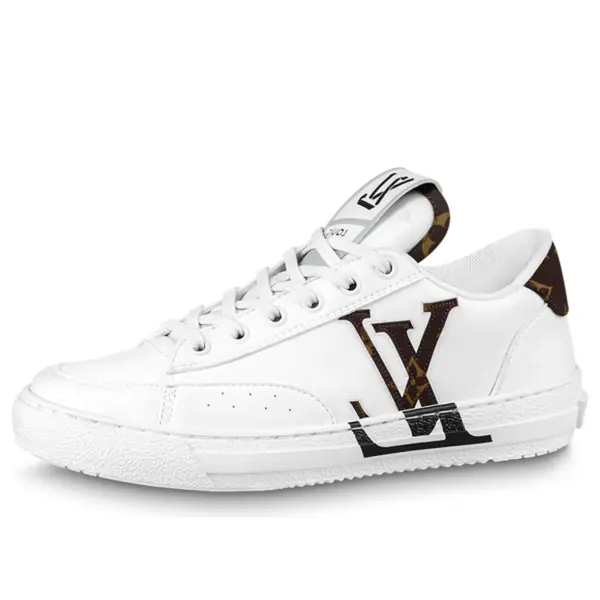 LOUIS VUITTON Charlie Sneakers - White/brown/black