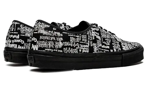 VANS X Comme Des Garçons Authentic Lx "graffiti - Black
