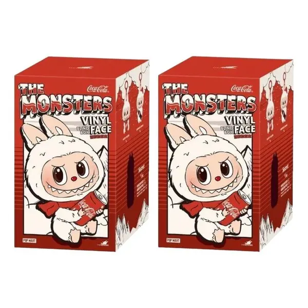 POP MART X Coca Cola The Monsters Labubu Sealed Case - Multi-color