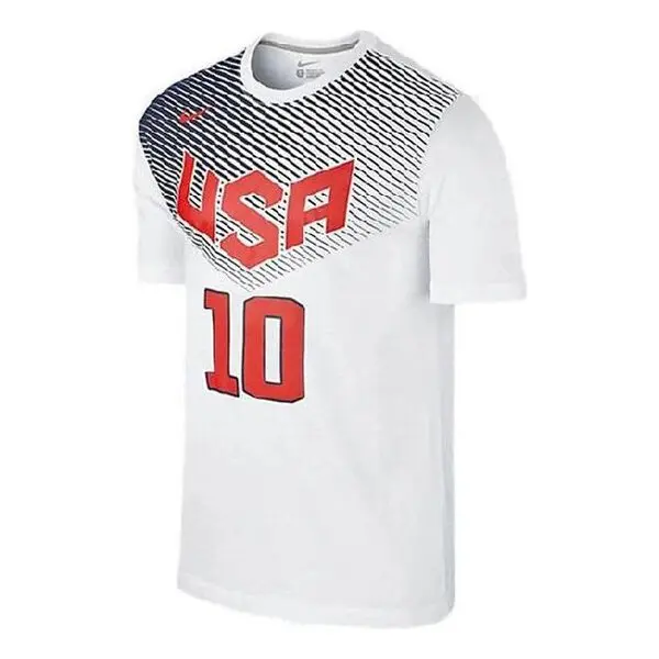 Nike Usa Dream Team T-shirt 'kyrie Irving 10 - White/red
