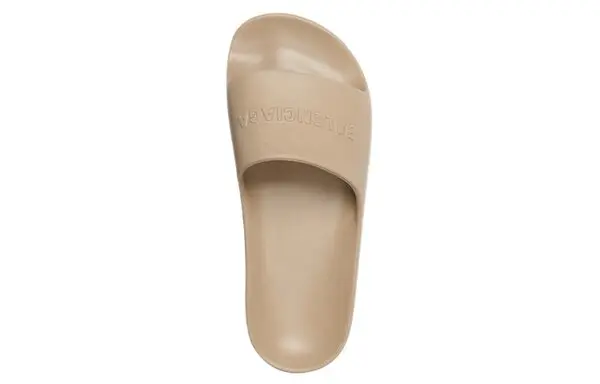 Balenciaga Rubber Chunky Slide Sandals
