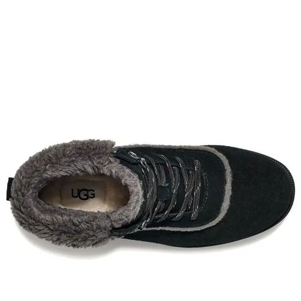 UGG Bodie Fur Lace Boots