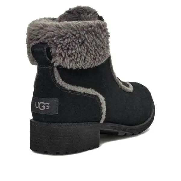 UGG Bodie Fur Lace Boots