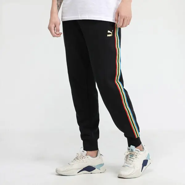 PUMA Tailored For Sport Unity Track Pants 'black Orange