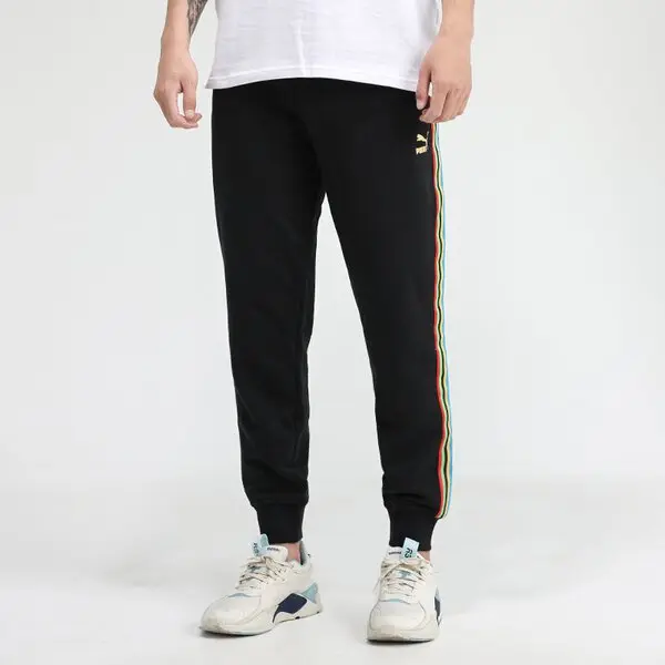 PUMA Tailored For Sport Unity Track Pants 'black Orange