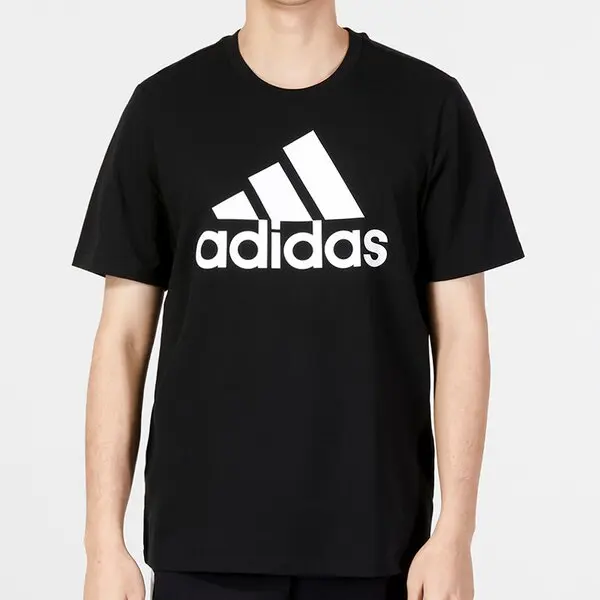 Adidas Essentials Single Big Logo T-shirt 'black