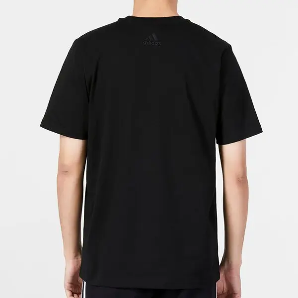 Adidas Essentials Single Big Logo T-shirt 'black