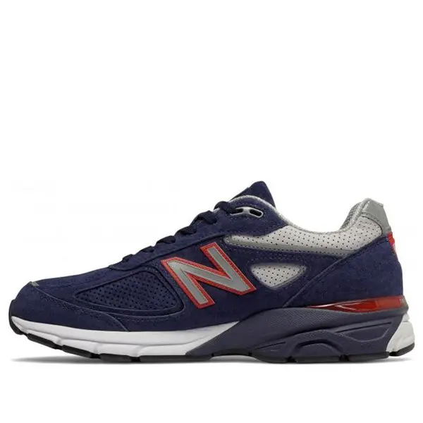 NEW BALANCE 990v4 Made In Usa Athletic Sneakers - Blue
