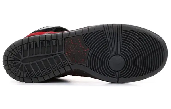 Nike Dunk High Pro Premium Sb "krampus" Sneakers - Black