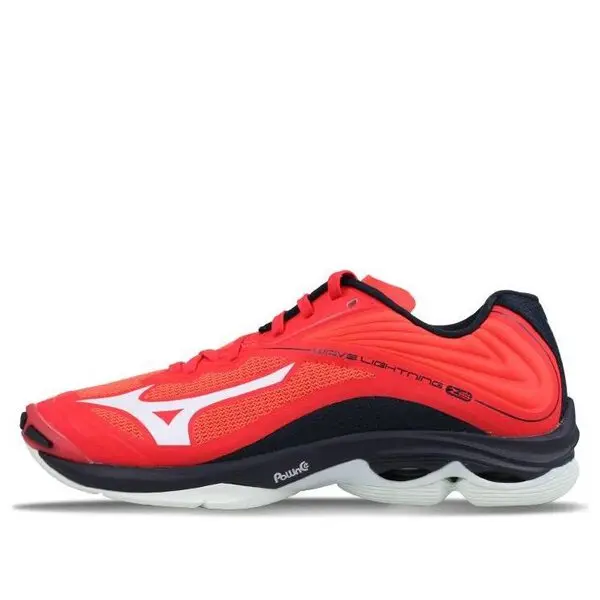 Mizuno Wave Lightning Z6 Athletic Sneakers - Red/black