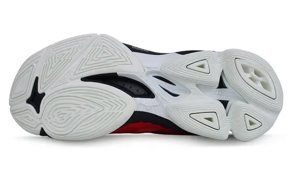Mizuno Wave Lightning Z6 Athletic Sneakers - Red/black