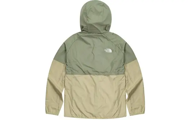 The North Face Color-blocked Hooded Jacket - Green