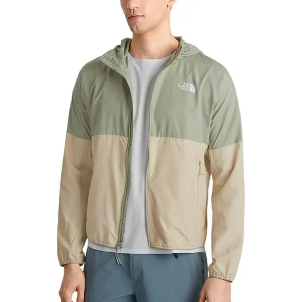 The North Face Color-blocked Hooded Jacket - Green