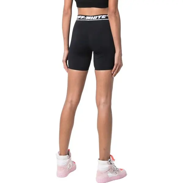 Off-White Logo Waistband Running Shorts