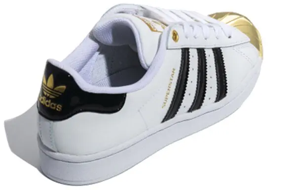 Adidas Superstar Metal Toe Sneakers - White