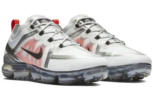 Nike Vapormax 2019 "platinum Orange - Grey/red