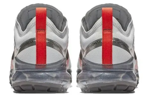Nike Vapormax 2019 "platinum Orange - Grey/red