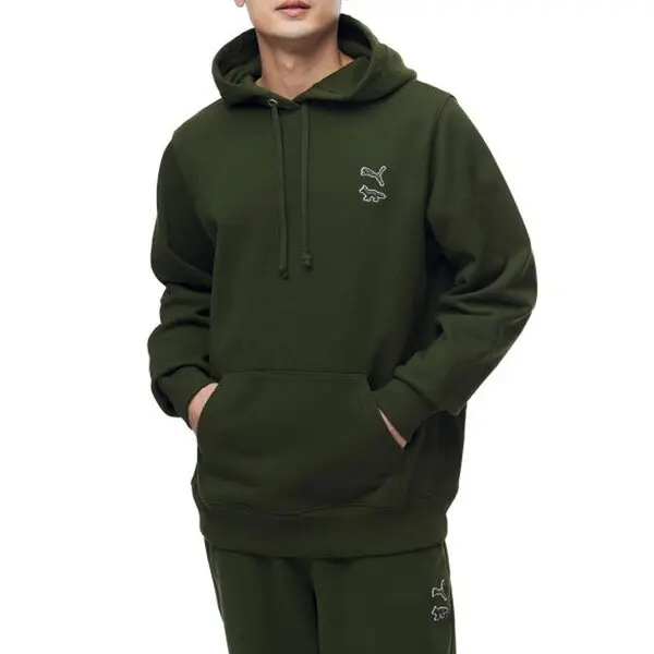 PUMA X Maison Kitsune Printed Hoodie