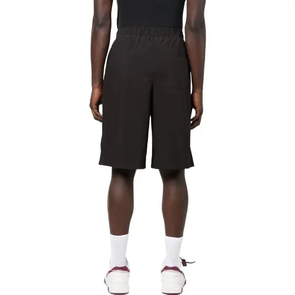 Off-White Elasticated Waistband Logo Shorts