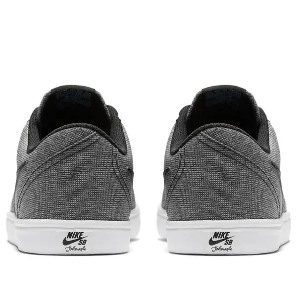 Nike Check Solarsoft Canvas Sb Sneakers - Black
